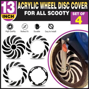 OBEROI'S TRADERS Premium Universal Front/Rear 13 Inch Acrylic Pro Disc ...