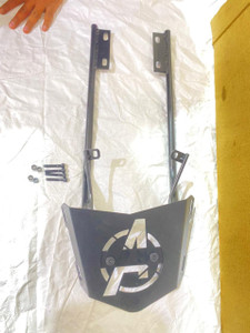 Auto MT Back Rack Avenger Seat Extender Trail Expedition Carrier Yamaha ...