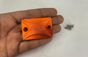Auto MT Universal CNC ORNGE Disk DISC Oil Cap Cover for Yamaha R15 MT15 ...