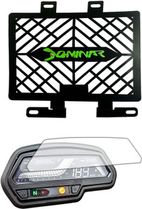 Vagary Combo of Radiator Grill/ Guard with Screen Guard for Dominar 250 ...