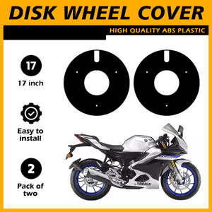 ASRYD Half Cut 2 Pcs PRO Disc Wheel Cover For 18 Inch For Bajaj Pulsar ...