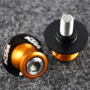 Gogna Mart 2PCS CNC 10MM Motorcycle Swing Arm KTM Spools Swing Arm For ...