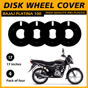 SORAX 17 Inch 4pcs Acrylic PRO Disc Bike Wheel Cover For Bajaj Platina ...