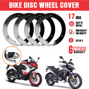 Moto Genius Pulsar NS 160, 200 / RS200 Front/Rear Pro Disc Wheel Cover ...