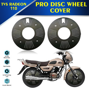 Atoray 18 Inch PRO Disc Wheel Cover For TVS Radeon 110 Sports Look ...