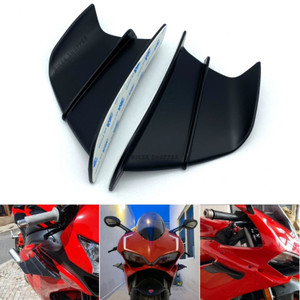 BIKER SHOPPEE CURVED STREAMLINE DESING PRO MAX CANARD WING FOR YAMAHA ...