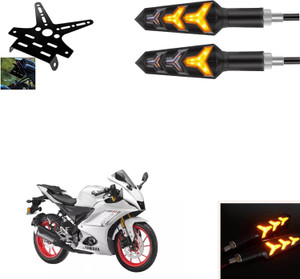 Vagary Bike Running Indicator With Number Plate Holder/Tail Tidy Yamaha ...