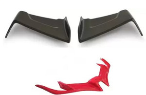 Gogna Mart wings Winglet black for Yamaha R15 V3 + R15 V3 winglet red ...