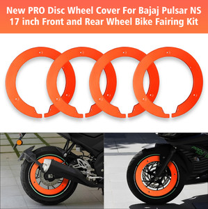 ASRYD New PRO Disc Wheel Cover For Bajaj Pulsar NS 17 inch Front and ...
