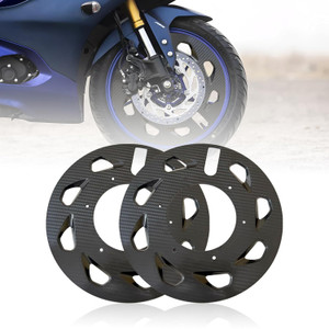 TRYFLY Carbon Finish Front/Rear Pro Disc Wheel Cover | Alloy Hubcap ...