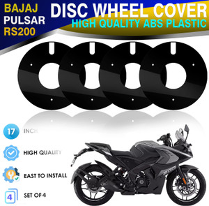 ASRYD 17 Inch Half Cut 4 Pcs Acrylic PRO Disc Bike Wheel Cover For ...