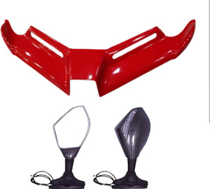 Gogna Mart Aerodynamic Winglet For Kawasaki Ninja 250 300 MotoGP Style ...