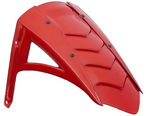 VermsBikers SharkFin Rear Fender for R15 V3/R15 V4 (Red) Bike Fairing ...