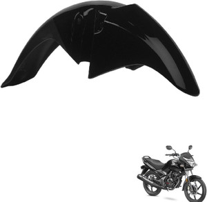 STANDWAY Front Mudguard/Mud Guard Black For Honda Unicorn Bike Fairing ...