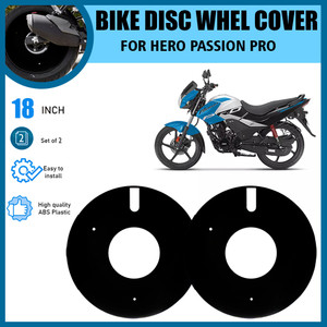 TORANTO 18 inch Acrylic PRO Disc Wheel Cover For Hero Passion Pro (Set ...