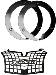 Gogna Mart Headlight Grill for Bajaj Dominar and half wheel cover Bike ...
