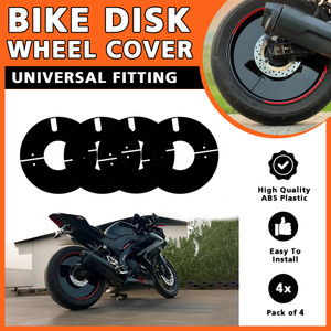 ASRYD 17 Inch 4pcs Acrylic PRO Disc Bike Wheel Cover For Yamaha R15 V3 ...
