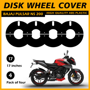 ASRYD 17 Inch Half Cut 4 Pcs Acrylic PRO Disc Bike Wheel Cover For ...