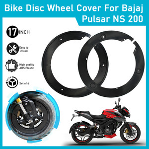 Atoray Bike Pro Disc Wheel Cover (ABS Plastic) for Bajaj Pulsar NS 200 ...