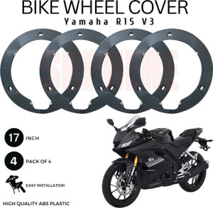 SRPHERE 17 Inch ABS Plastic PRO Disc Wheel Cover For YAMAHA R15 V3 Bike ...