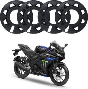 ASRYD 17 Inch 4 Pcs ABS Plastic PRO Disc Bike Wheel Cover For Yamaha ...