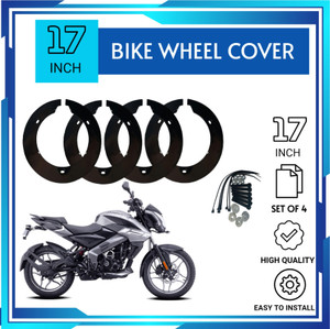 ZYO 17 inch Pro Disc Front Back Bike Wheel Cover For Bajaj NS 125 Bike ...