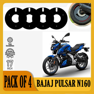 DAZZRIDE 17 Inch PRO Disc ARYLIC Wheel Cover for Bajaj Pulsar N160 Bike ...