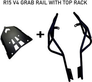 acube mart Tail Protector/Grab Rail With Top Rack For Yamaha R15 V4 ...