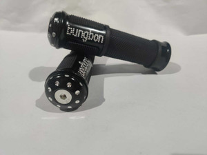 GRIP LIGHT hG MONSTER_black Handle Bar Grip For KTM, TVS, Bajaj, Hero ...