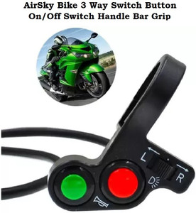 AIRSKY Bike 3 Way Switch Button On/Off Switch Handle Bar Grip For ...