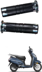 LOVMOTO Universal Bike Scooty Rubber And plastic Handle Grip Anti Slip ...