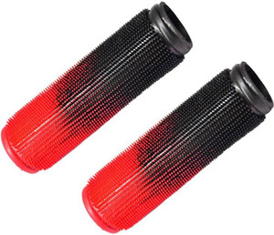 Elco Bike Comfort Riding Rubber Handle Grip Cover Set of 2 - Black and ...