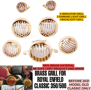 imad BRASS MATERIAL INDICATOR,BACK LIGHT AND PARKING LIGHT GRILL FOR ...