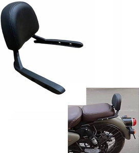 Autoladders Heavy Duty Bullet Backrest/Back Rest Royal Enfield Desert ...