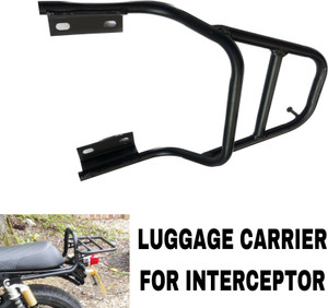 imad HEAVY METAL LUGGAGE CARRIER FOR INTERCEPTOR Bike Headlight Grill ...