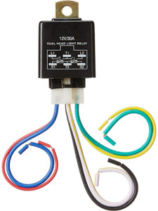 Master Dual Headlight Relay with Wire (12V) Bike Headlight Mount Price ...