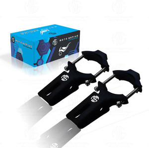 Moto Genius "60MM Universal Fog Light Clamp for Bikes - Durable ...