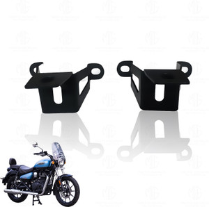 Moto Genius Fork Fog Light Clamp for Meteor 350 Heavy-Duty Mounting Kit ...