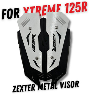 PHANTOM Premium Heavy Metal Visor for Hero Xtreme 125R Windshield ...