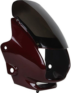 ARPIT ENTREPRISE Headlight Visor for Super Splendor OM (Wine Red) Bike ...