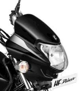 Jinvaani Hf deluxe black grey 2023 model visor Bike Headlight Visor ...