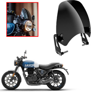 DAZZRIDE Windshield Tinted Fitting Like Genuine Royal Enfield Hunter ...