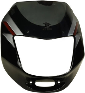PARASNATH Bajaj CT 100 Red/black Bike Headlight Visor Price in India ...