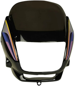 PARASNATH Super splendor blue visor Bike Headlight Visor Price in India ...