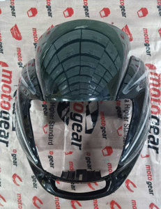 MOTOGEAR Headlight Visor for Hero Passion Pro Digital (Black) Bike ...