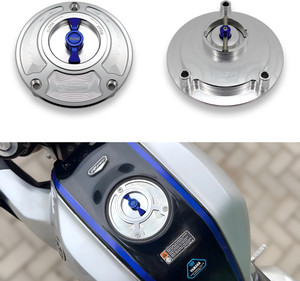 ASRYD Yamaha R15 Tank Fuel Lock Yamaha R15 V3 V4 Tank Fuel Silver Lock ...