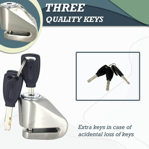 SHOWRIDE Universal Bike DISC LOOK SHW-68 Disk Lock Heavy Stainless ...