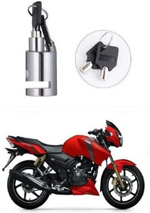 AS TRADERS Heavy Duty Disc Brake Lock Stainless Steel 7mm Pin for TVS ...