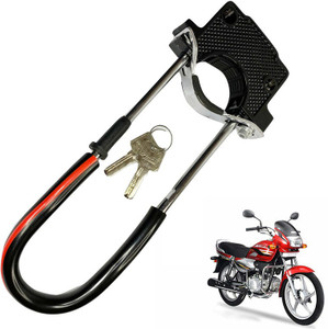 Dhe Best Bike Front Shocker Lock Wheel Lock For Hero Super Splendor ...