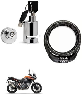 AS TRADERS Heavy Duty Disc Brake Lock with Heavy Number Lock for KTM ...
